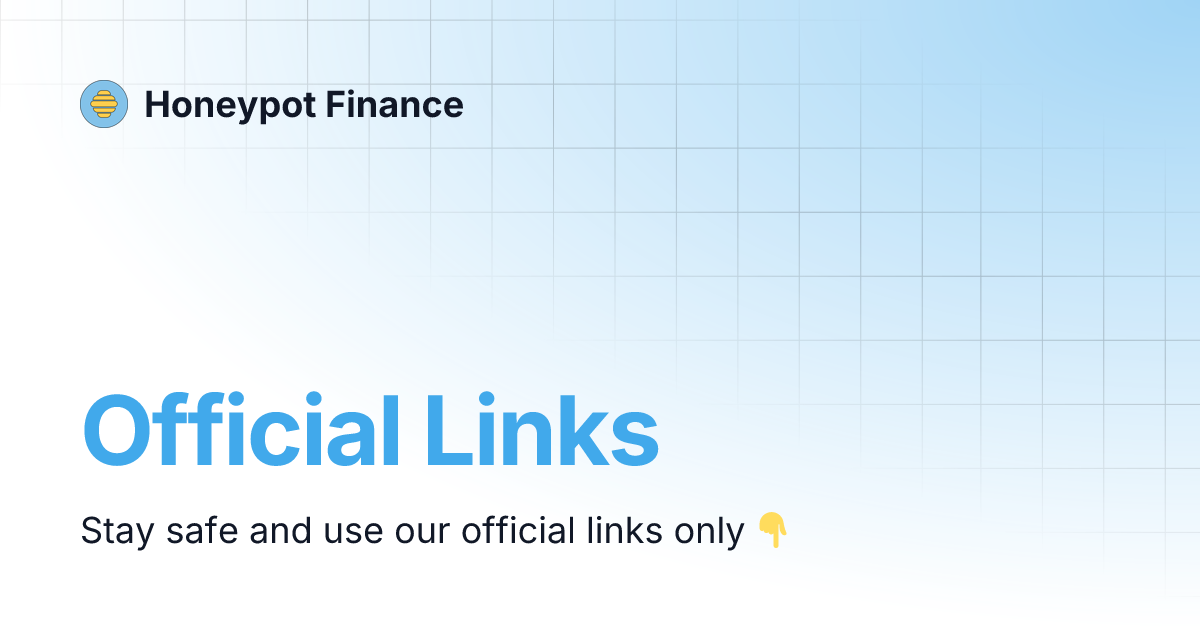Official Links | Honeypot Finance